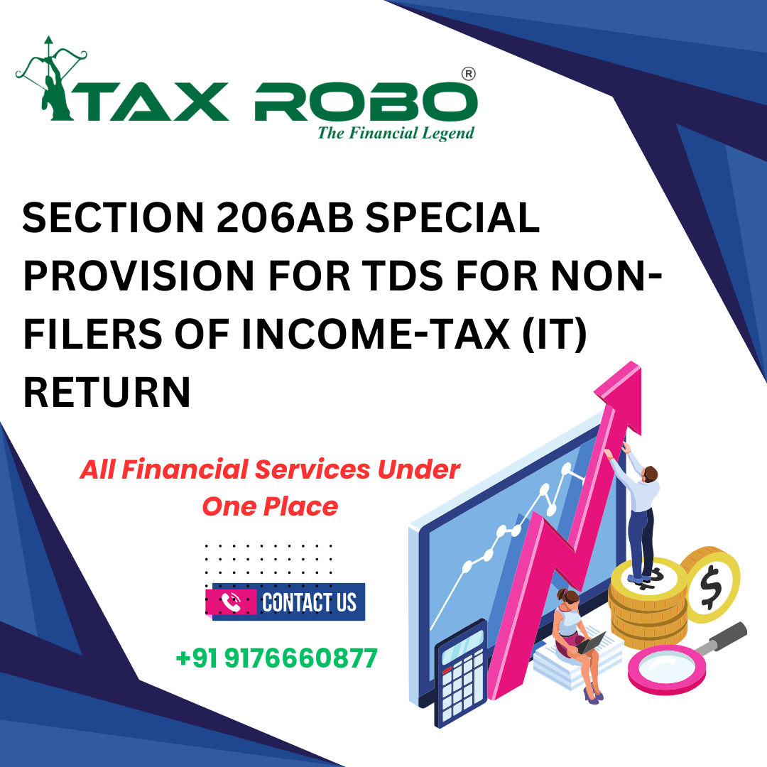 Section 206AB TDS for Non-Filers of Income-Tax | Taxrobo
