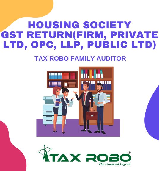 Housing Society GST Return - Tax Robo Premium | Tax Robo